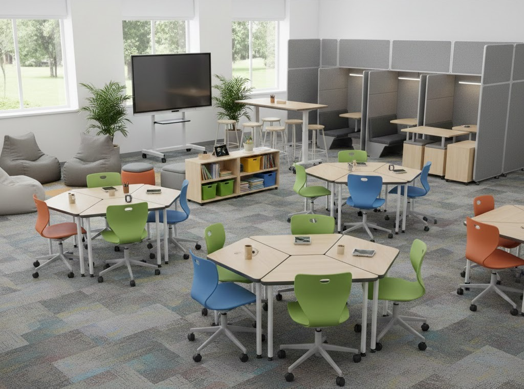 Educational Furniture for Today’s Classrooms – 2021 Spaces - Popcorn ...